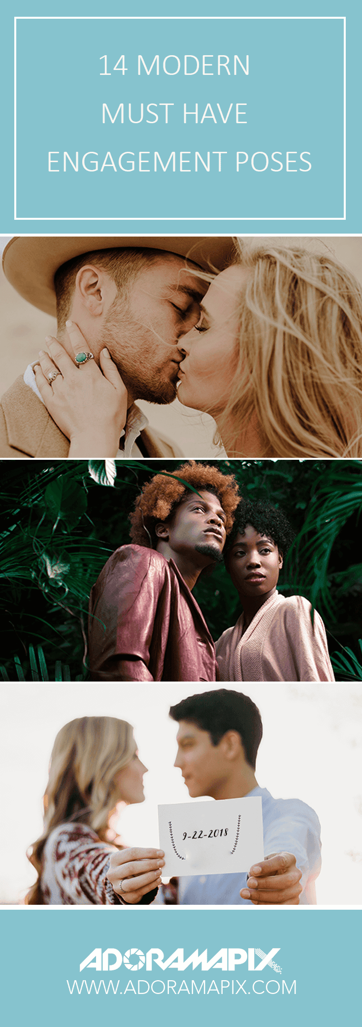 14 Modern Must-Have Engagement Poses - Printique, An Adorama Company