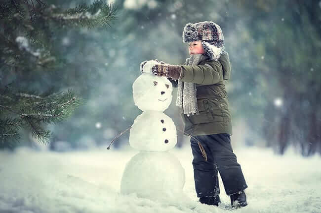 5 Winter Photos Not to Miss of Your Kids - Printique