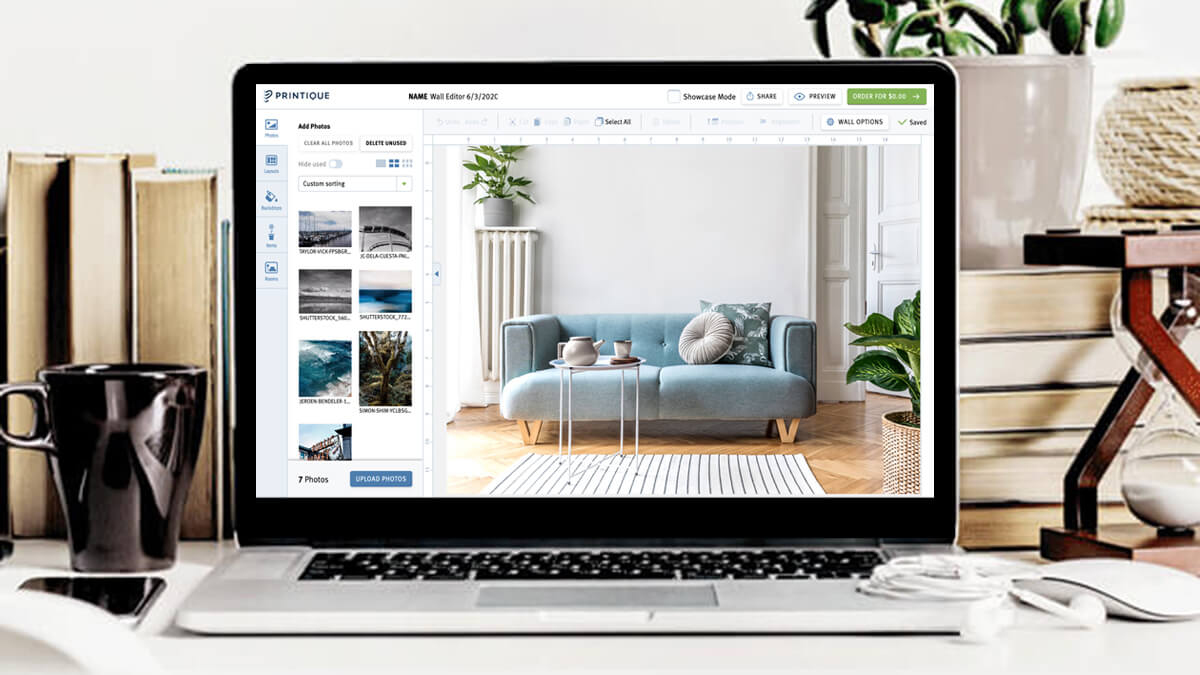 Introducing The Gallery Wall Design Wizard - Printique, An Adorama Company